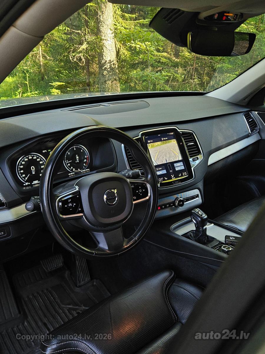 Grey Volvo XC90 2017 in Tartu, with an engine capacity of 2.00 L and mileage of 220 thousand km for 25500 €, photo 16 on AUTOMOTO.COM.LV