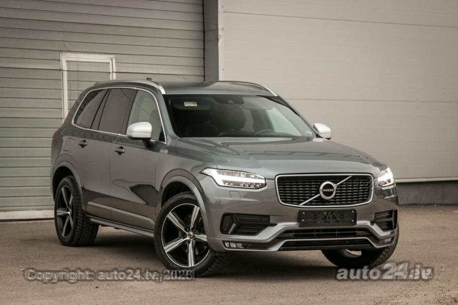 Pelēks Volvo XC90 2017 Tallina, ar dzinēja tilpumu 2.00 L un nobraukumu 283 tūkst. km par 25000 €, foto 7 vietnē AUTOMOTO.COM.LV