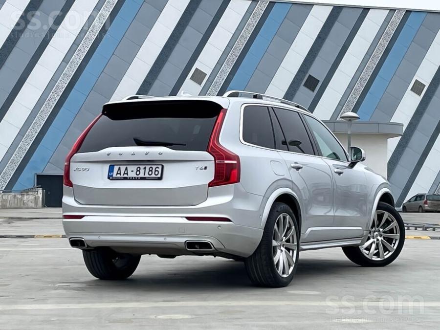 Pelēks Volvo XC90 2018 Ogre, ar dzinēja tilpumu 2.00 L un nobraukumu 108 tūkst. km par 35000 €, foto 3 vietnē AUTOMOTO.COM.LV
