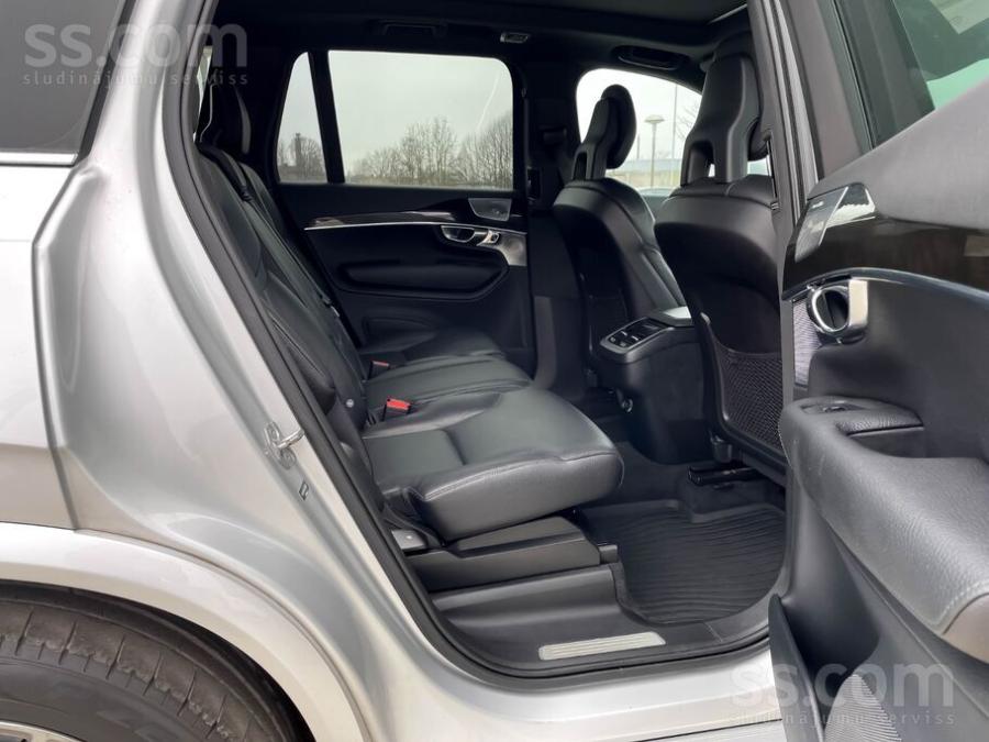 Pelēks Volvo XC90 2018 Ogre, ar dzinēja tilpumu 2.00 L un nobraukumu 108 tūkst. km par 35000 €, foto 7 vietnē AUTOMOTO.COM.LV