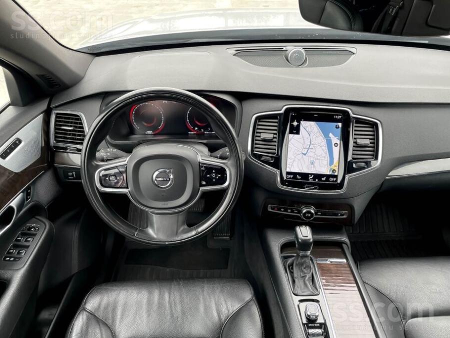 Pelēks Volvo XC90 2018 Ogre, ar dzinēja tilpumu 2.00 L un nobraukumu 108 tūkst. km par 35000 €, foto 10 vietnē AUTOMOTO.COM.LV