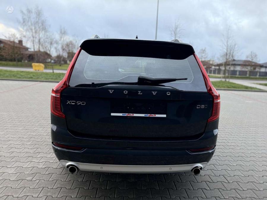 Pelēks Volvo XC90 2018 Šauļi, ar dzinēja tilpumu 1.97 L un nobraukumu 230 tūkst. km par 18800 €, foto 6 vietnē AUTOMOTO.COM.LV
