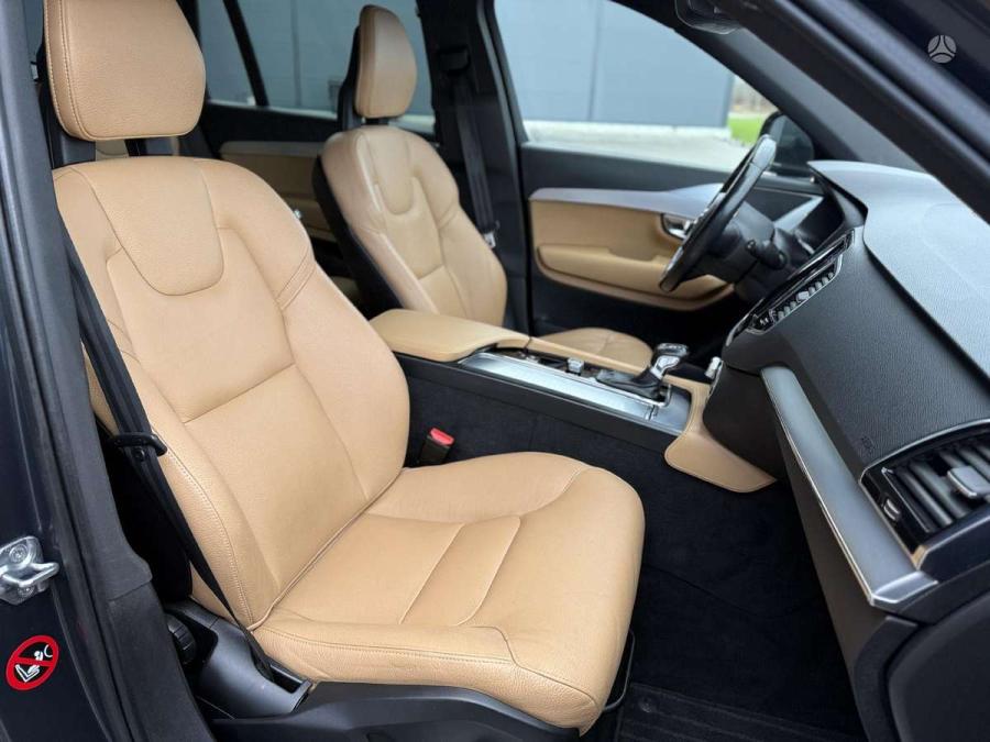 Pelēks Volvo XC90 2018 Šauļi, ar dzinēja tilpumu 1.97 L un nobraukumu 230 tūkst. km par 18800 €, foto 11 vietnē AUTOMOTO.COM.LV