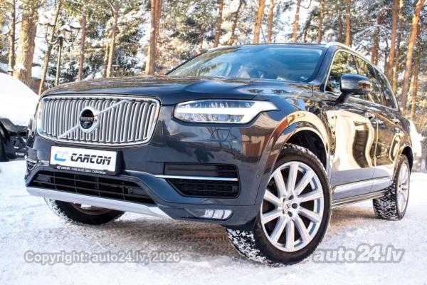 Grey Volvo XC90 2018 in Tallinn, with an engine capacity of 2.00 L and mileage of 143 thousand km for 34900 €, photo 1 on AUTOMOTO.COM.LV
