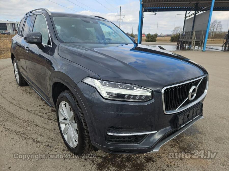 Grey Volvo XC90 2018 in Tartu, with an engine capacity of 2.00 L and mileage of 259 thousand km for 22750 €, photo 3 on AUTOMOTO.COM.LV