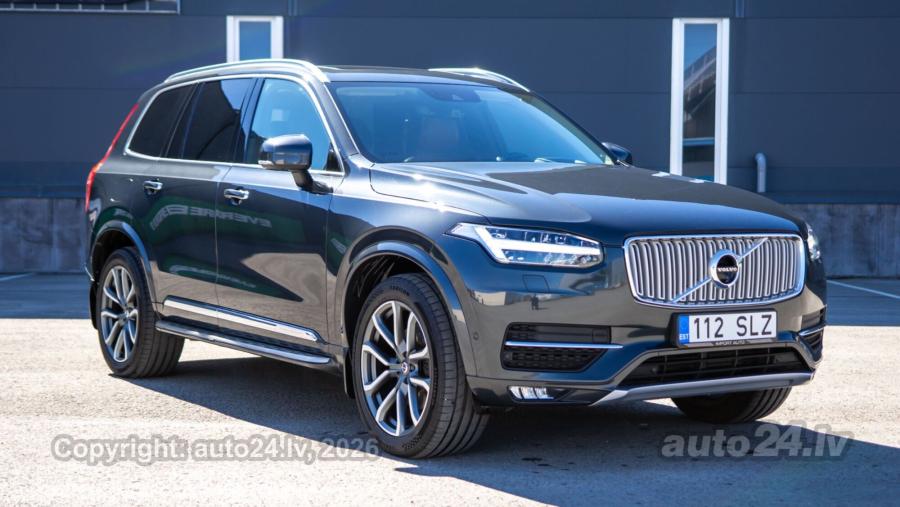 Grey Volvo XC90 2018 in Tallinn, with an engine capacity of 2.00 L and mileage of 173 thousand km for 28000 €, photo 3 on AUTOMOTO.COM.LV