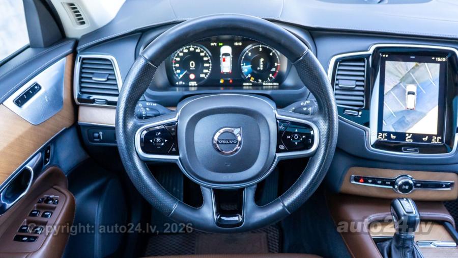 Grey Volvo XC90 2018 in Tallinn, with an engine capacity of 2.00 L and mileage of 173 thousand km for 28000 €, photo 16 on AUTOMOTO.COM.LV