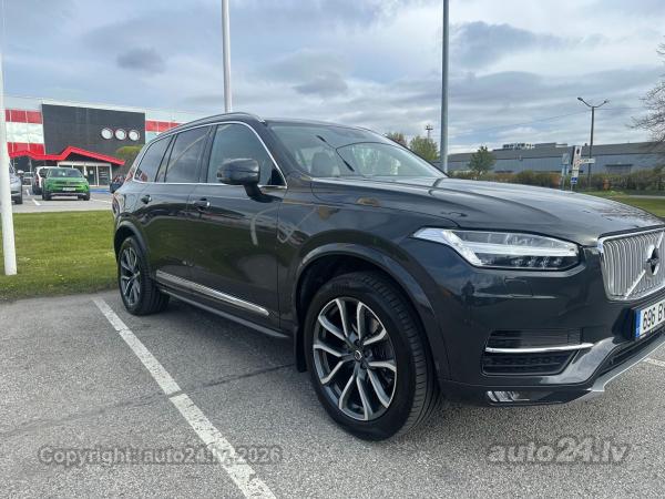 Grey Volvo XC90 2018 in Tallinn, with an engine capacity of 2.00 L and mileage of 116 thousand km for 28900 €, photo 2 on AUTOMOTO.COM.LV