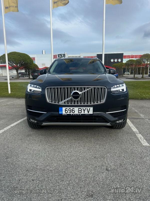 Grey Volvo XC90 2018 in Tallinn, with an engine capacity of 2.00 L and mileage of 116 thousand km for 28900 €, photo 5 on AUTOMOTO.COM.LV