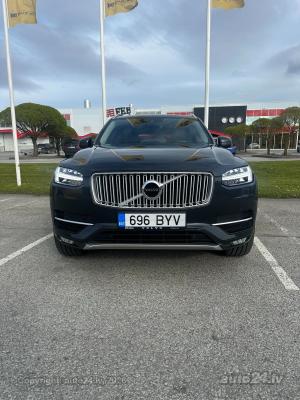 Grey Volvo XC90 2018 in Tallinn, with an engine capacity of 2.00 L and mileage of 116 thousand km for 28900 €, photo 6 on AUTOMOTO.COM.LV