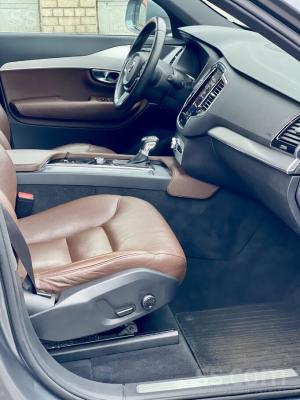 Grey Volvo XC90 2018 in Riga, with an engine capacity of 2.00 L and mileage of 0 thousand km for 27900 €, photo 14 on AUTOMOTO.COM.LV