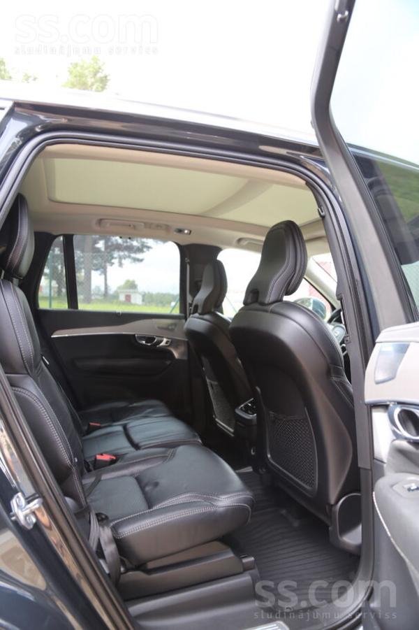 Pelēks Volvo XC90 2018 Rīga, ar dzinēja tilpumu 2.00 L un nobraukumu 138 tūkst. km par 29800 €, foto 6 vietnē AUTOMOTO.COM.LV