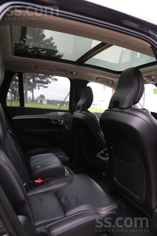 Pelēks Volvo XC90 2018 Rīga, ar dzinēja tilpumu 2.00 L un nobraukumu 138 tūkst. km par 29800 €, foto 9 vietnē AUTOMOTO.COM.LV