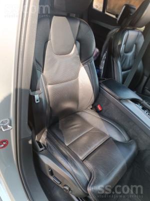 Pelēks Volvo XC90 2018 Daugavpils, ar dzinēja tilpumu 2.00 L un nobraukumu 351 tūkst. km par 21600 €, foto 16 vietnē AUTOMOTO.COM.LV