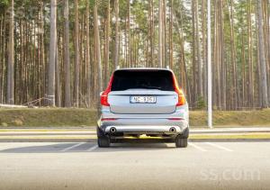 Grey Volvo XC90 2018 in Riga, with an engine capacity of 2.00 L and mileage of 243 thousand km for 22290 €, photo 7 on AUTOMOTO.COM.LV