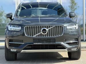 Grey Volvo XC90 2018 in Vilnius, with an engine capacity of 1.97 L and mileage of 248 thousand km for 24800 €, photo 4 on AUTOMOTO.COM.LV