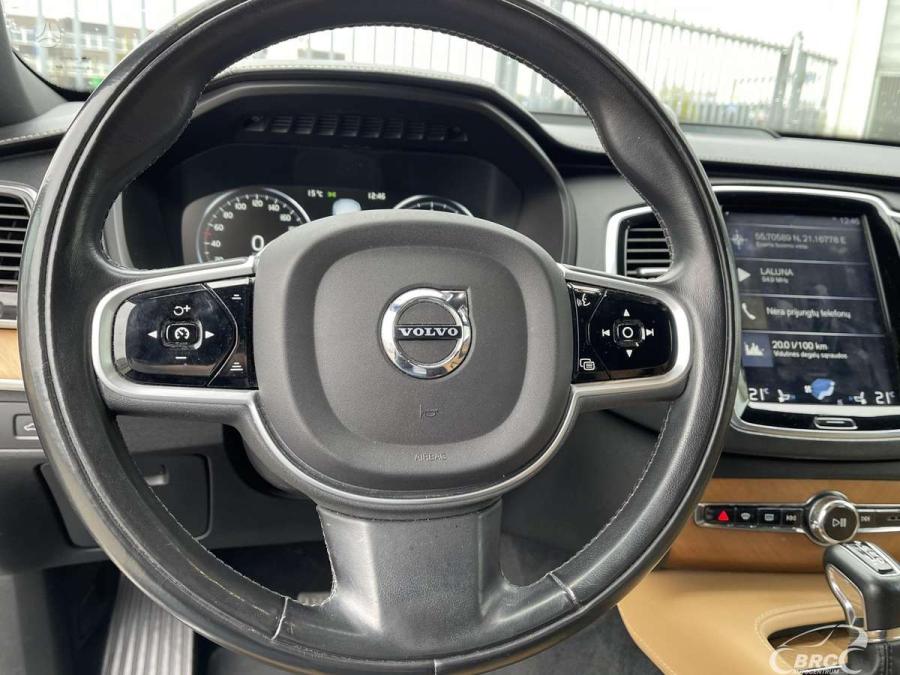 Pelēks Volvo XC90 2018 Klaipėda, ar dzinēja tilpumu 1.97 L un nobraukumu 135 tūkst. km par 23500 €, foto 23 vietnē AUTOMOTO.COM.LV