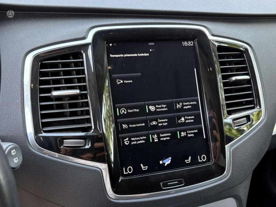 Pelēks Volvo XC90 2018 Kauņa, ar dzinēja tilpumu 1.97 L un nobraukumu 298 tūkst. km par 17200 €, foto 28 vietnē AUTOMOTO.COM.LV