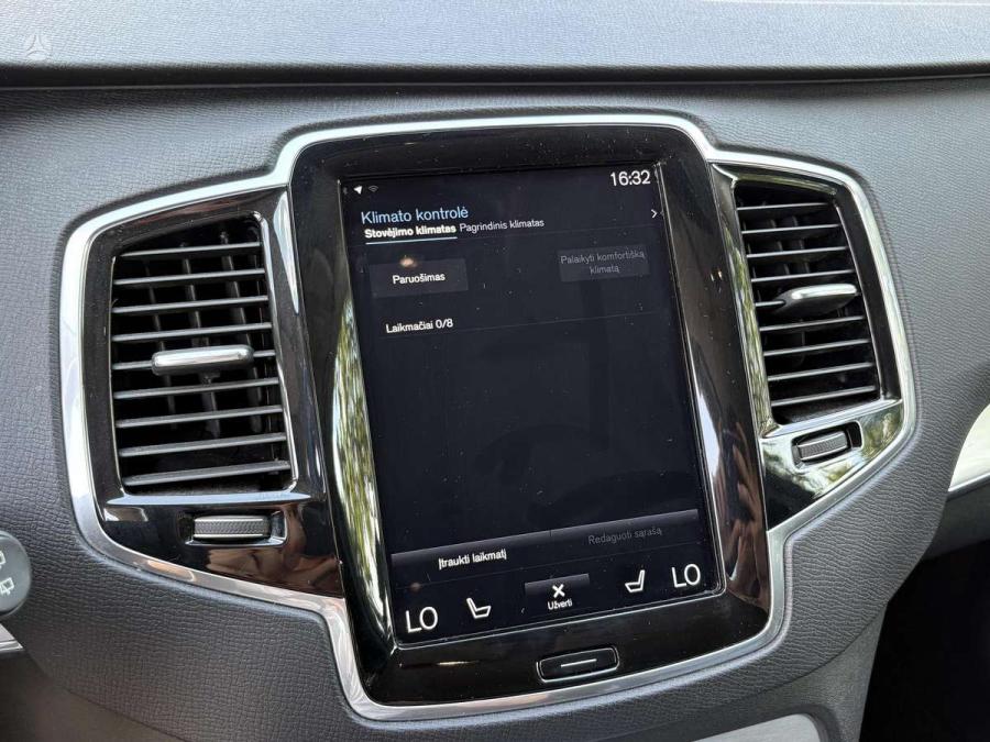 Pelēks Volvo XC90 2018 Kauņa, ar dzinēja tilpumu 1.97 L un nobraukumu 298 tūkst. km par 17200 €, foto 30 vietnē AUTOMOTO.COM.LV