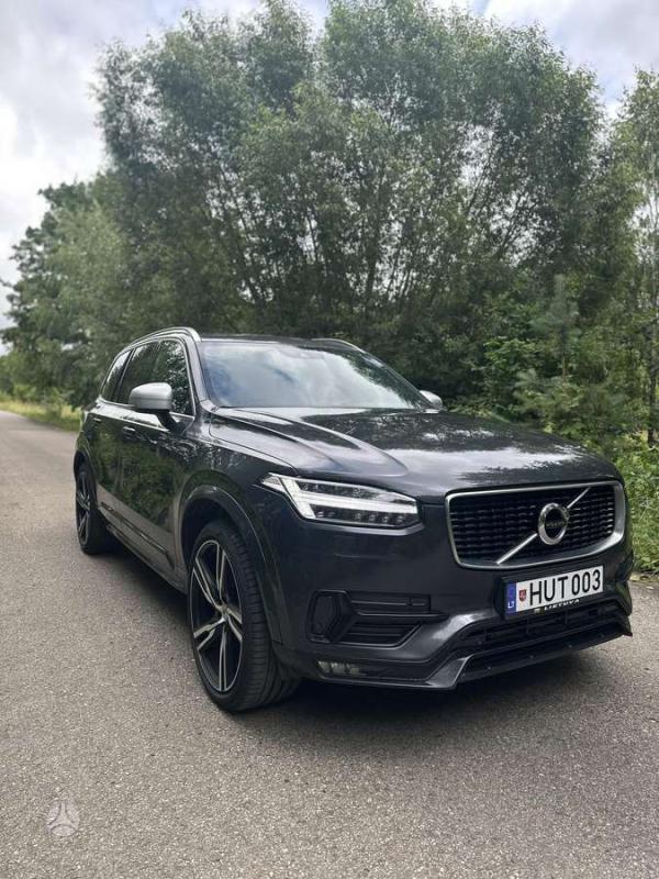 Pelēks Volvo XC90 2018 Lazdijai, ar dzinēja tilpumu 1.97 L un nobraukumu 180 tūkst. km par 27500 €, foto 2 vietnē AUTOMOTO.COM.LV