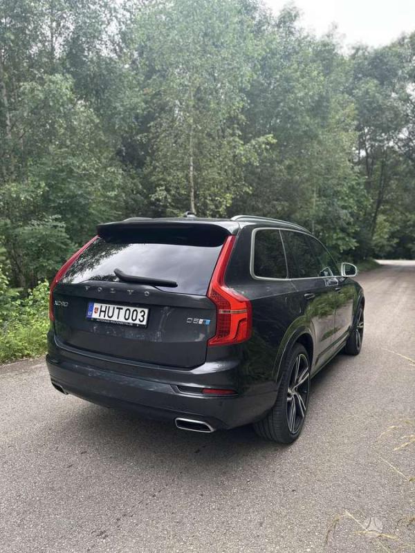 Pelēks Volvo XC90 2018 Lazdijai, ar dzinēja tilpumu 1.97 L un nobraukumu 180 tūkst. km par 27500 €, foto 5 vietnē AUTOMOTO.COM.LV