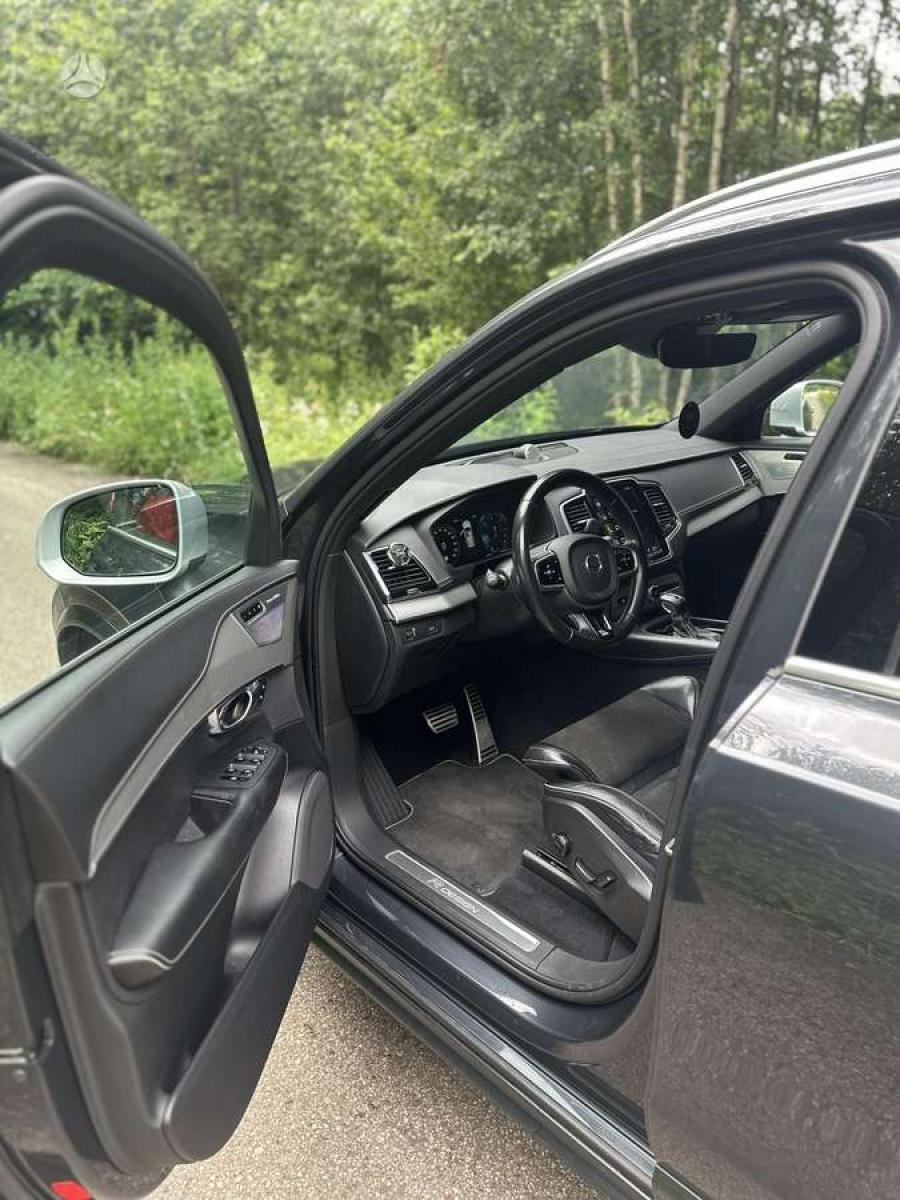 Pelēks Volvo XC90 2018 Lazdijai, ar dzinēja tilpumu 1.97 L un nobraukumu 180 tūkst. km par 27500 €, foto 9 vietnē AUTOMOTO.COM.LV