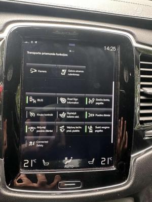 Pelēks Volvo XC90 2018 Lazdijai, ar dzinēja tilpumu 1.97 L un nobraukumu 180 tūkst. km par 27500 €, foto 12 vietnē AUTOMOTO.COM.LV