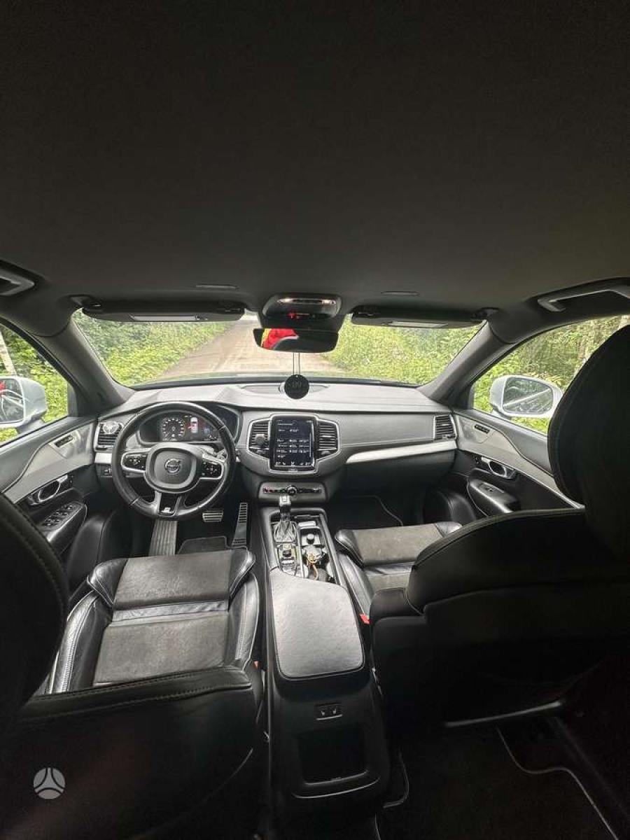 Pelēks Volvo XC90 2018 Lazdijai, ar dzinēja tilpumu 1.97 L un nobraukumu 180 tūkst. km par 27500 €, foto 14 vietnē AUTOMOTO.COM.LV