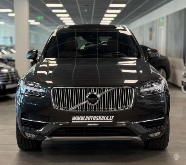 Pelēks Volvo XC90 2018 Klaipėda, ar dzinēja tilpumu 1.97 L un nobraukumu 180 tūkst. km par 28750 €, foto 2 vietnē AUTOMOTO.COM.LV