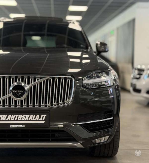 Pelēks Volvo XC90 2018 Klaipėda, ar dzinēja tilpumu 1.97 L un nobraukumu 180 tūkst. km par 28750 €, foto 5 vietnē AUTOMOTO.COM.LV