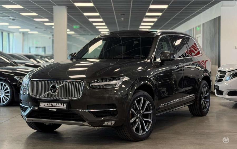 Pelēks Volvo XC90 2018 Klaipėda, ar dzinēja tilpumu 1.97 L un nobraukumu 180 tūkst. km par 28750 €, foto 7 vietnē AUTOMOTO.COM.LV