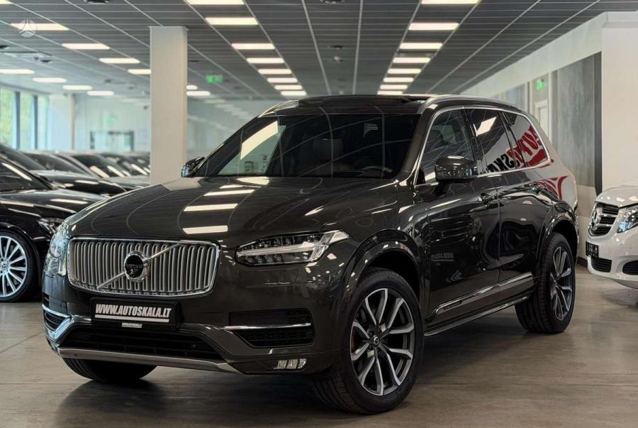 Pelēks Volvo XC90 2018 Klaipėda, ar dzinēja tilpumu 1.97 L un nobraukumu 180 tūkst. km par 28750 €, foto 23 vietnē AUTOMOTO.COM.LV