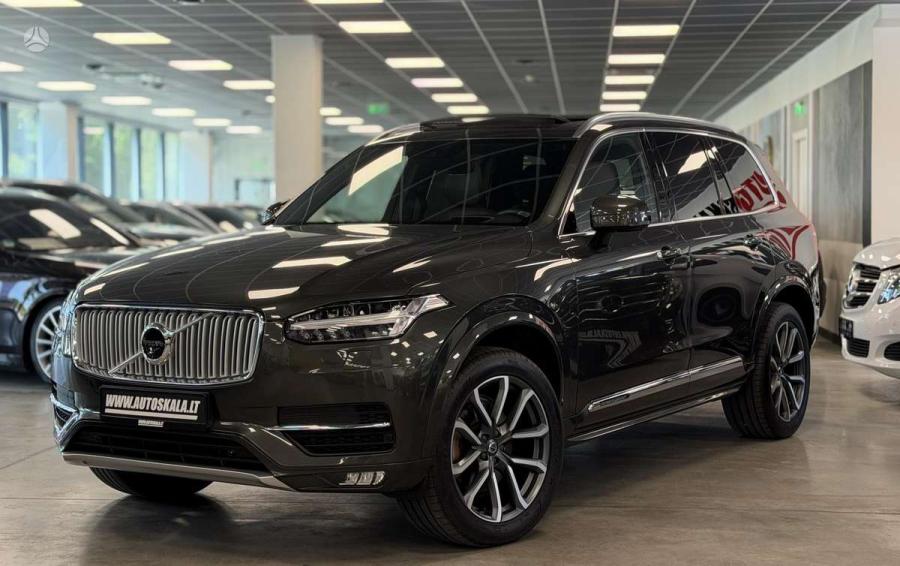 Pelēks Volvo XC90 2018 Klaipėda, ar dzinēja tilpumu 1.97 L un nobraukumu 180 tūkst. km par 28750 €, foto 28 vietnē AUTOMOTO.COM.LV