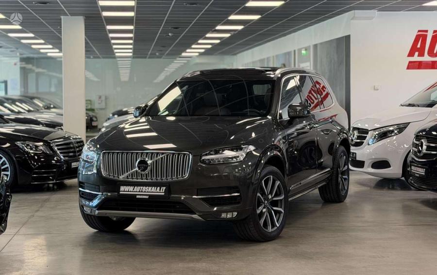 Pelēks Volvo XC90 2018 Klaipėda, ar dzinēja tilpumu 1.97 L un nobraukumu 180 tūkst. km par 28750 €, foto 47 vietnē AUTOMOTO.COM.LV