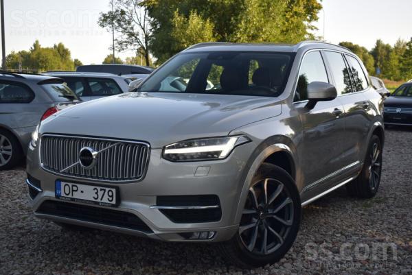 Pelēks Volvo XC90 2018 Kuldīga, ar dzinēja tilpumu 2.00 L un nobraukumu 0 tūkst. km par 29990 €, foto 1 vietnē AUTOMOTO.COM.LV