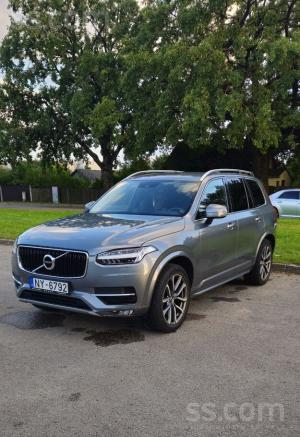 Grey Volvo XC90 2018 in Riga, with an engine capacity of 2.00 L and mileage of 132 thousand km for 27750 €, photo  on AUTOMOTO.COM.LV
