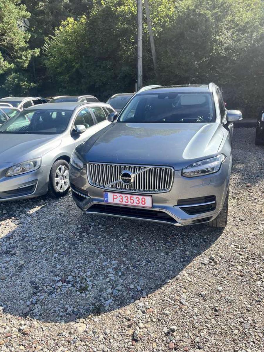 Pelēks Volvo XC90 2018 Kauņa, ar dzinēja tilpumu 1.97 L un nobraukumu 200 tūkst. km par 27000 €, foto 1 vietnē AUTOMOTO.COM.LV
