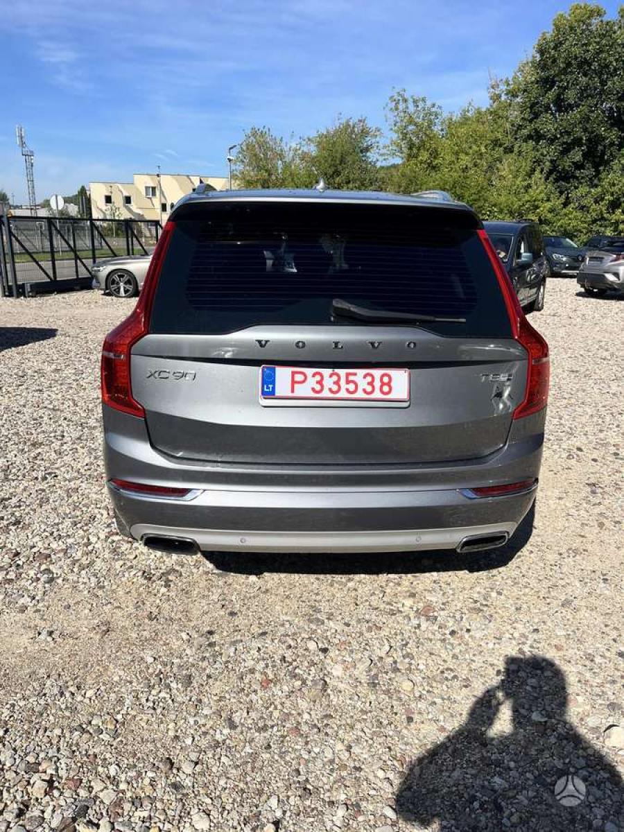 Pelēks Volvo XC90 2018 Kauņa, ar dzinēja tilpumu 1.97 L un nobraukumu 200 tūkst. km par 27000 €, foto 6 vietnē AUTOMOTO.COM.LV