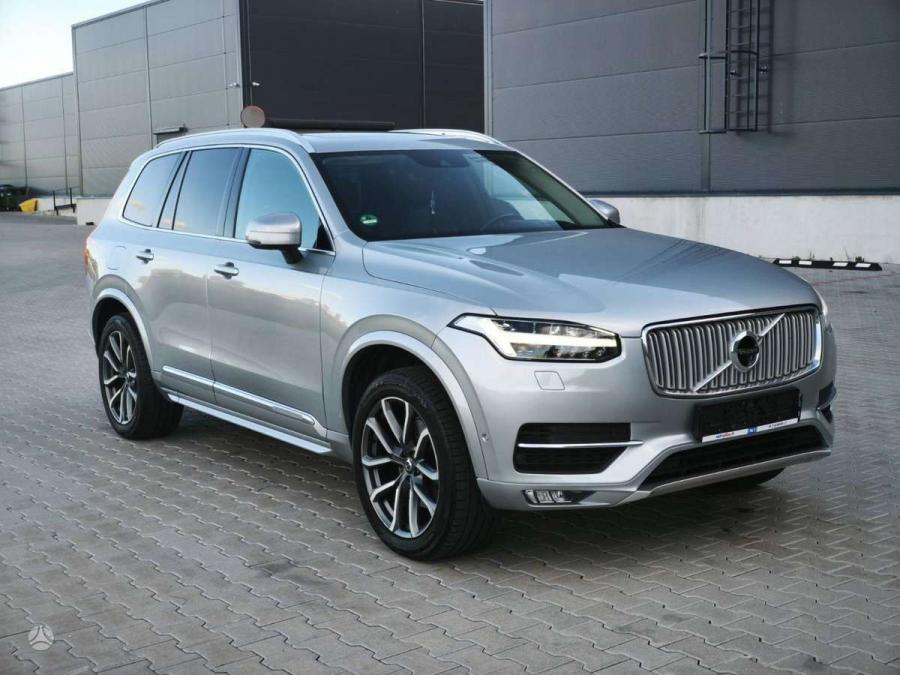 Pelēks Volvo XC90 2018 Šauļi, ar dzinēja tilpumu 2.00 L un nobraukumu 242 tūkst. km par 22800 €, foto 1 vietnē AUTOMOTO.COM.LV