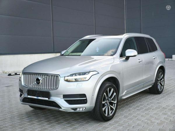 Grey Volvo XC90 2018 in Siauliai, with an engine capacity of 2.00 L and mileage of 242 thousand km for 22800 €, photo 3 on AUTOMOTO.COM.LV