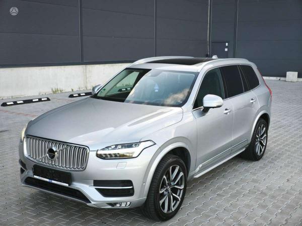 Grey Volvo XC90 2018 in Siauliai, with an engine capacity of 2.00 L and mileage of 242 thousand km for 22800 €, photo 6 on AUTOMOTO.COM.LV