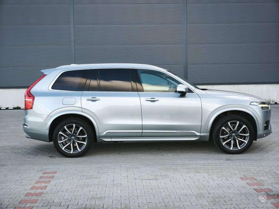 Pelēks Volvo XC90 2018 Šauļi, ar dzinēja tilpumu 2.00 L un nobraukumu 242 tūkst. km par 22800 €, foto 9 vietnē AUTOMOTO.COM.LV