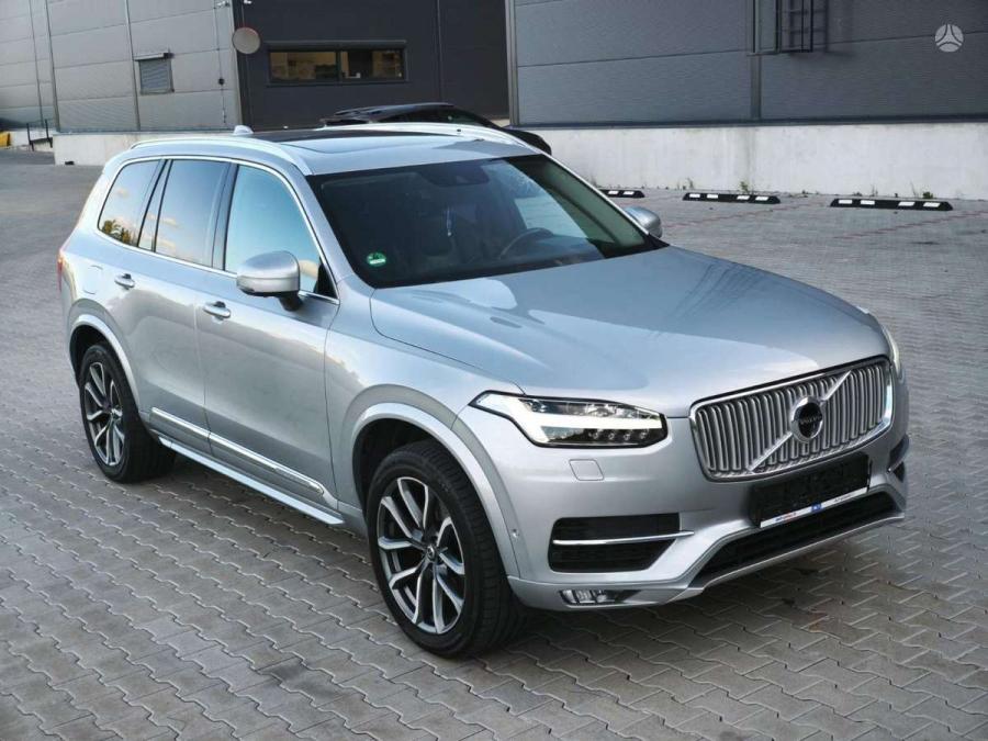 Pelēks Volvo XC90 2018 Šauļi, ar dzinēja tilpumu 2.00 L un nobraukumu 242 tūkst. km par 22800 €, foto 11 vietnē AUTOMOTO.COM.LV