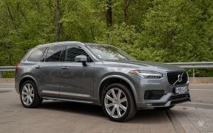 Grey Volvo XC90 2018 in Vilnius, with an engine capacity of 1.97 L and mileage of 146 thousand km for 22000 €, photo 7 on AUTOMOTO.COM.LV
