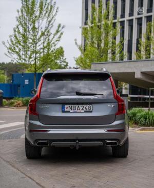 Grey Volvo XC90 2018 in Vilnius, with an engine capacity of 1.97 L and mileage of 146 thousand km for 22000 €, photo 14 on AUTOMOTO.COM.LV