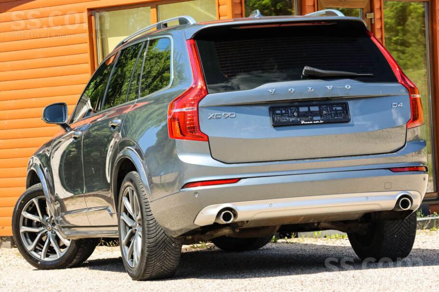 Pelēks Volvo XC90 2018 Tukums, ar dzinēja tilpumu 2.00 L un nobraukumu 202 tūkst. km par 19190 €, foto 5 vietnē AUTOMOTO.COM.LV