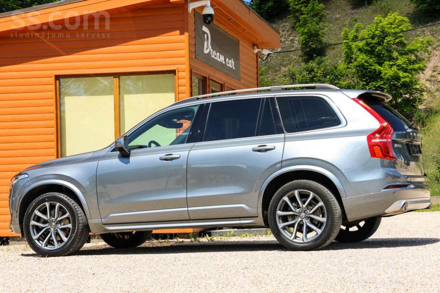 Pelēks Volvo XC90 2018 Tukums, ar dzinēja tilpumu 2.00 L un nobraukumu 202 tūkst. km par 19190 €, foto 6 vietnē AUTOMOTO.COM.LV
