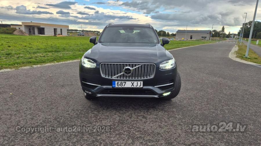 Grey Volvo XC90 2018 in Tallinn, with an engine capacity of 2.00 L and mileage of 190 thousand km for 29000 €, photo 3 on AUTOMOTO.COM.LV