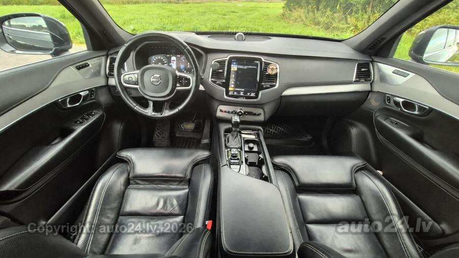Grey Volvo XC90 2018 in Tallinn, with an engine capacity of 2.00 L and mileage of 190 thousand km for 29000 €, photo 11 on AUTOMOTO.COM.LV