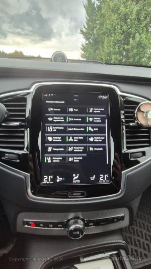 Grey Volvo XC90 2018 in Tallinn, with an engine capacity of 2.00 L and mileage of 190 thousand km for 29000 €, photo 17 on AUTOMOTO.COM.LV